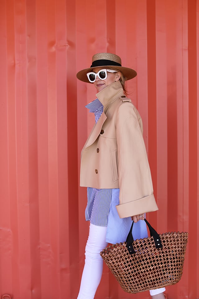 PRETTY PREPPY // WHITE DENIM - Atlantic-Pacific